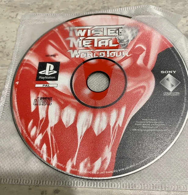 TWISTED METAL WORLD TOUR. PS1 Playstation GAME. Disc Only $39.99 ...