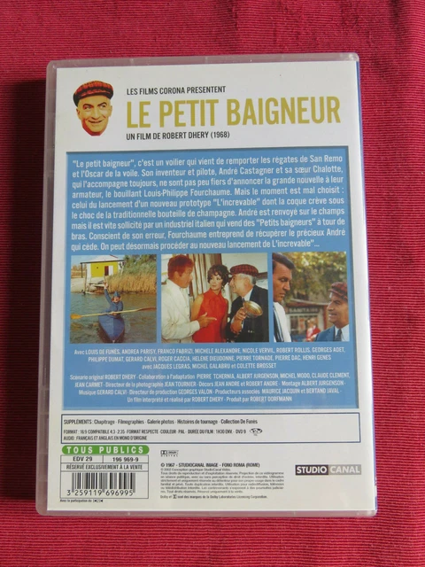 DVD COLLECTION LOUIS de Funès Le Petit Baigneur de Robert Dhéry Michel Galabru EUR 2,95 ...
