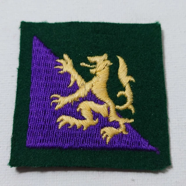 BRITISH ARMY 51ST infantry Brigade Formation sign patch vintage ...