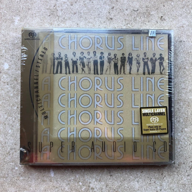A CHORUS LINE audiophile surround SACD hi-res OOP NEW SEALED RARE £39. ...