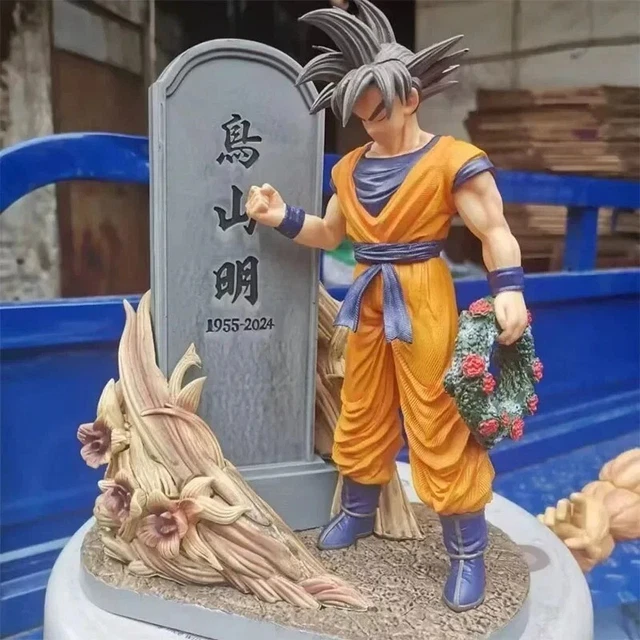 FIGURINE SON GOKU Ultra Instinct Hommage Akira Toriyama Dragon Ball Z ...