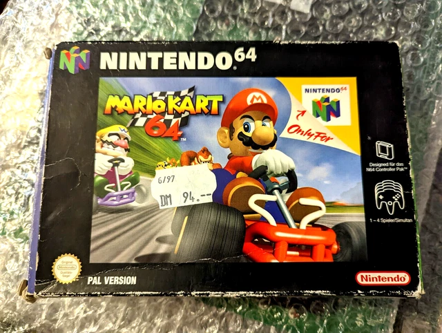 JEU NINTENDO 64 Mario Kart 64 N64 MK64 VERSION NOE Complet boite ...