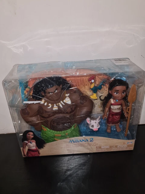 DISNEY MOANA 2 Moana and Maui Voyager Petite Gift Set Playset Toys £26. ...