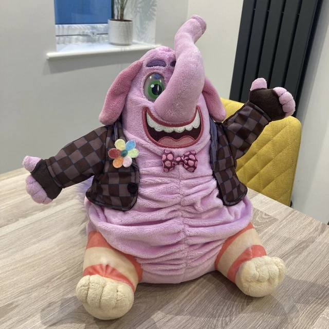 DISNEY PIXAR INSIDE Out Bing Bong Pink Elephant 11" Talking Soft Plush ...
