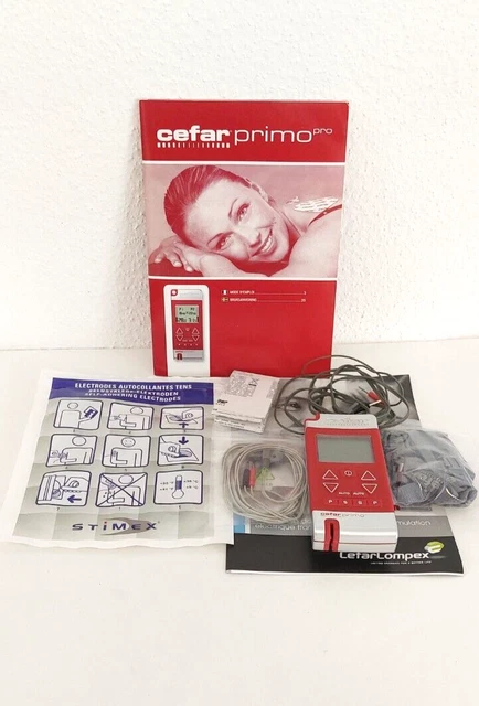 CEFAR PRIMO PRO Electrostimulateur Appareil Kiné Physiothérapie Anti ...