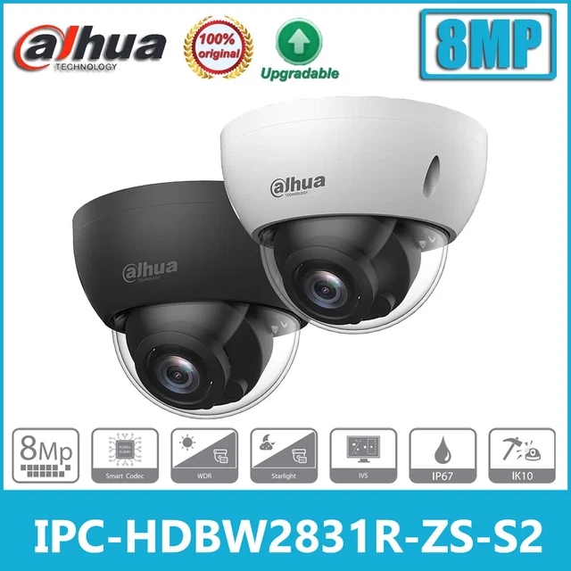 CÁMARA IP DAHUA Starlight 8 MP POE IPC-HDBW2831R-ZS-S2 Varios focales ...