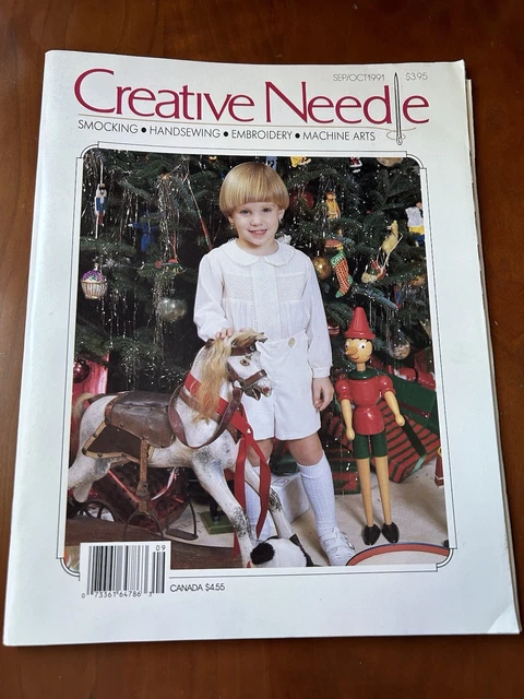 CREATIVE NEEDLE MAGAZINE Smocking Handsewing Embroidery September ...