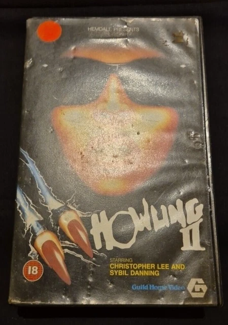 THE HOWLING 2 VHS 80's HORROR CLASSIC GUILD HOME VIDEO UNTESTED £5.92 ...