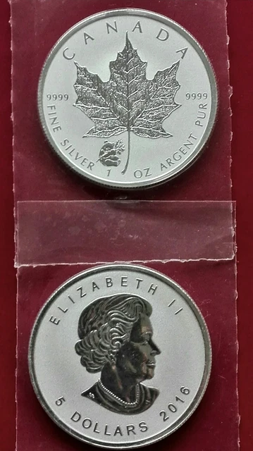 1 OZ MAPLE Leaf 2016 Privy Mark "Panda"" EUR 48,00 - PicClick DE