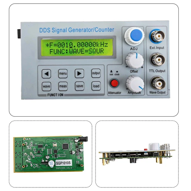 SGP1010S EMBEDDED PANEL DDS function signal generator frequency counter 10MHz £71.88 - PicClick UK