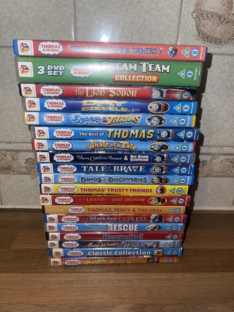 THOMAS THE TANK Engine Dvd Bundle X19 £19.99 - PicClick UK