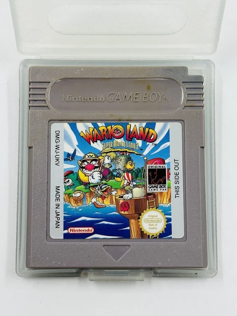 NINTENDO GAME BOY Wario Land Super Mario Land 3 Rare EUR 42,20 ...