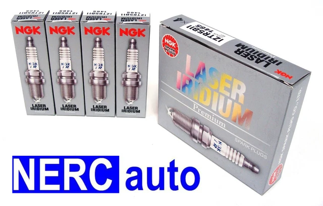 NGK LASER IRIDIUM Iridium Spark Plugs SILZKR8E8G 97080 Set of 4 EUR 88 ...