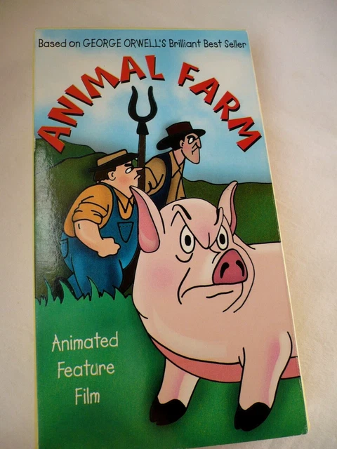 ANIMAL FARM ANIMATED Feature Film, VHS Tape 1999, Alpha Video £21.20 ...