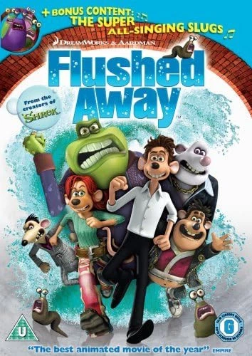 FLUSHED AWAY [DVD], Acceptable DVD, Bill Nighy,Andy Serkis,Ian McKellen ...