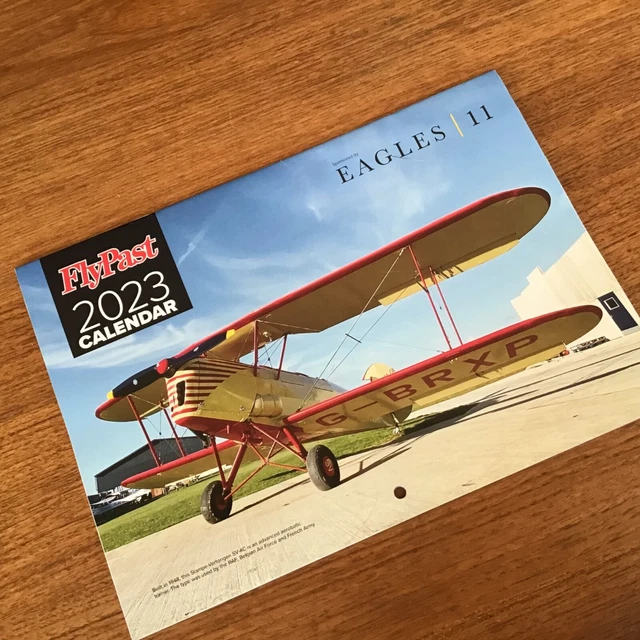 FLYPAST 2023 CALENDAR Vintage Aviation Calendar Airplanes Aircraft UK ...