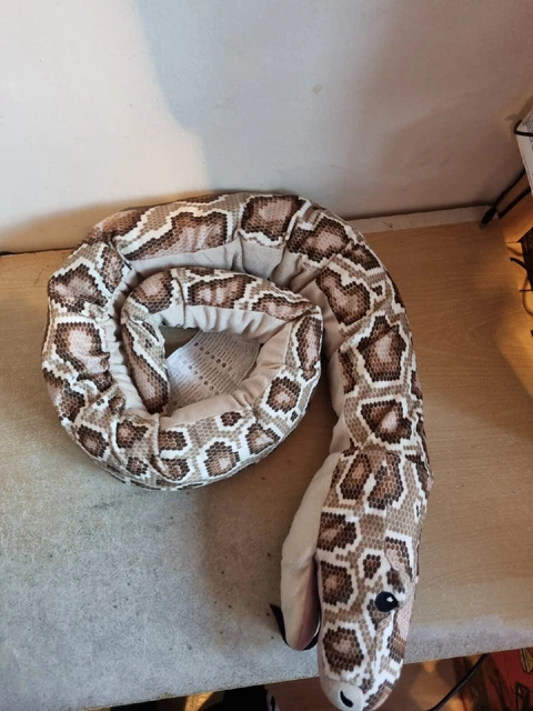 IKEA DJUNGELSKOG SNAKE Puppet Soft Toy Plush Cuddly 60 Inches Large Boa ...