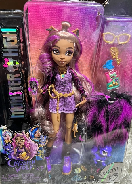 MONSTER HIGH CLAWDEEN Wolf Generation G3 Reboot Mattel 2022 NEUF EUR 45 ...