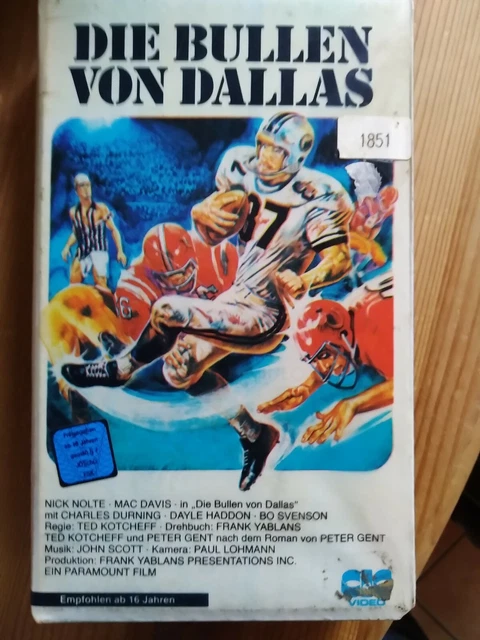 VHS RARITÄT: DIE BULLEN VON DALLAS (1979) mit Nick Nolte EUR 24,99 - PicClick DE