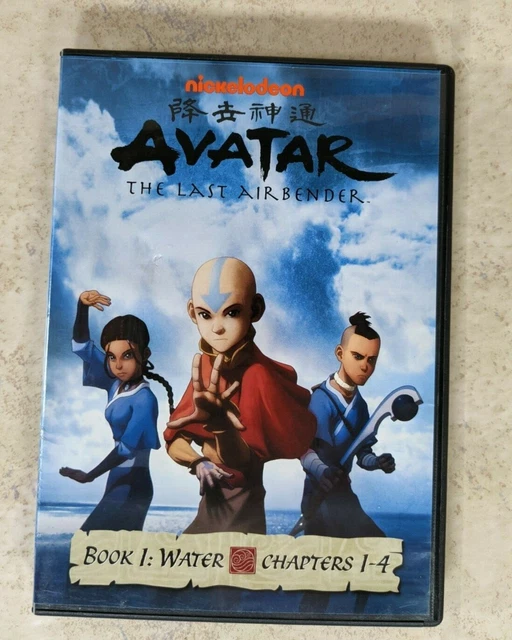 NICKELODEON AVATAR THE Last Airbender Book 1 Water Chap 1-4 dvd NEUF ...