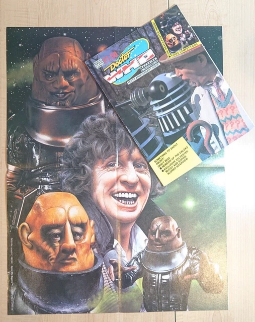 DOCTOR WHO MAGAZINE #154 10th Anniversary Sylvester McCoy Giant Tom ...