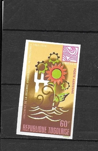 REPUBLIQUE TOGOLAISE TOGO Non Dentele Lancement Decennie Hydrologique ...