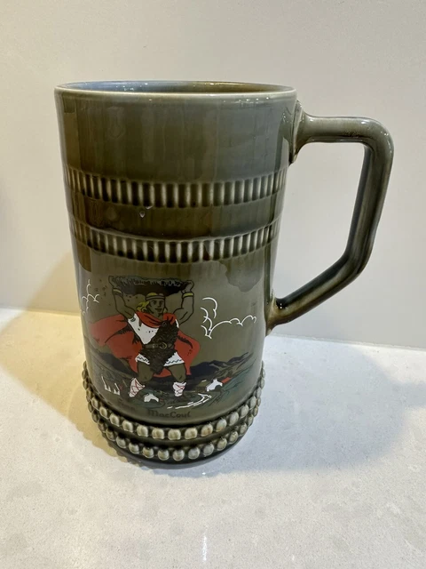 VINTAGE WADE PORCELAIN Finn MacCoul Irish Beer Stein or Mug Made In ...