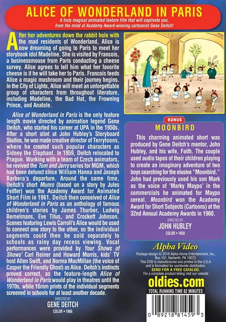 ALICE OF WONDERLAND in Paris (DVD) Norma MacMillan Carl Reiner (US ...