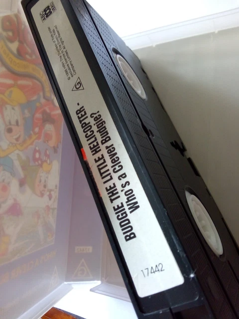 BUDGIE THE LITTLE Helicopter VHS 1996 Who’s A Clever Budgie? RARE Video ...