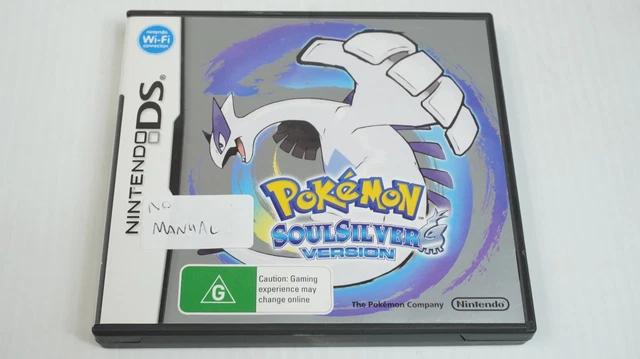 POKEMON SOUL SILVER Version , Nintendo 3DS , CASE ONLY . NO GAME ...