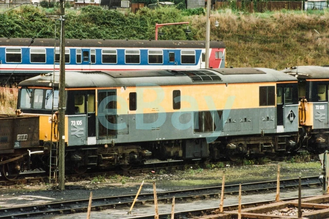 UK RAILWAY PHOTOGRAPH of Class 73 Locomotive 73105. RM73-56 £1.70 ...