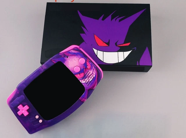 NINTENDO GENGAR POKEMON Complete Shell Kit Game Boy Advance Housing GBA ...