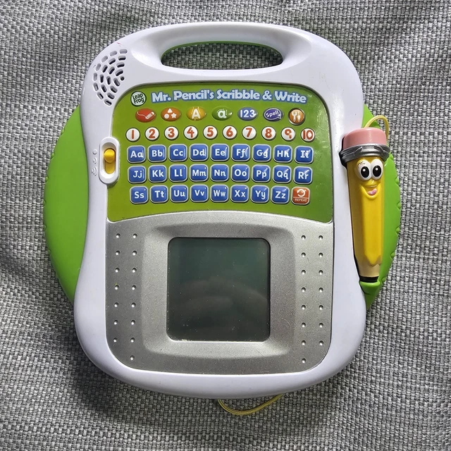 LEAPFROG MR PENCIL'S Scribble and Write Interactive Learning Toy ...