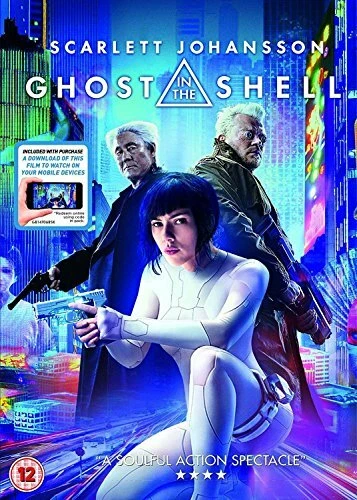 GHOST IN THE Shell (DVD) Scarlett Johansson £5.76 - PicClick UK