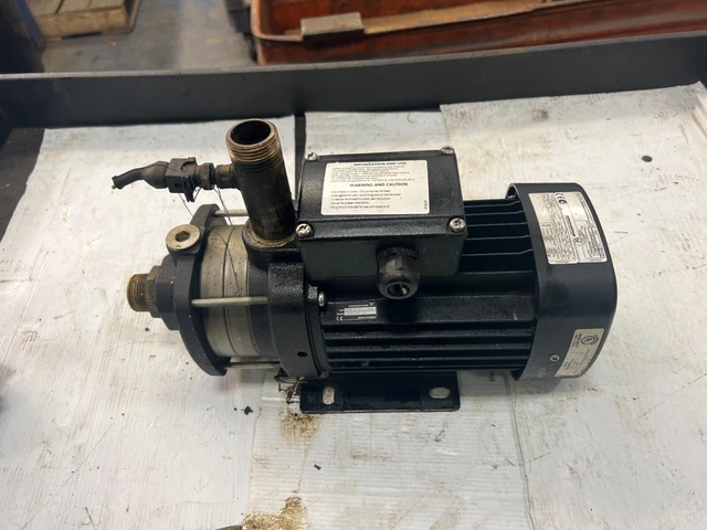 GRUNDFOS #CM5-3 A-S-A-V-AQQV E-A-A-N Horiz. Centrifugal Pump A-97568454 ...