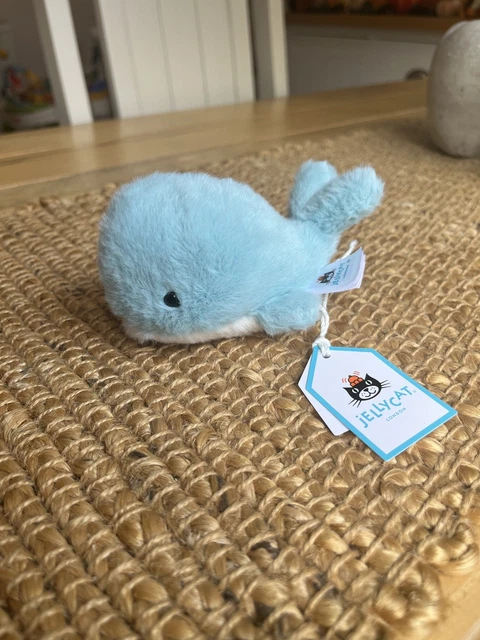 GENUINE JELLYCAT (RARE & Retired) Fluffy Whale - New With Tags & Tag ...