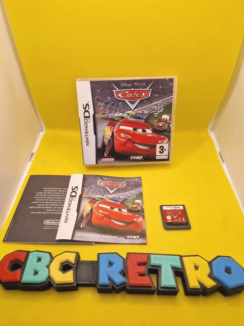 NINTENDO DS DISNEY Pixar Cars Game Complete With Manual UKV PAL Tracked ...