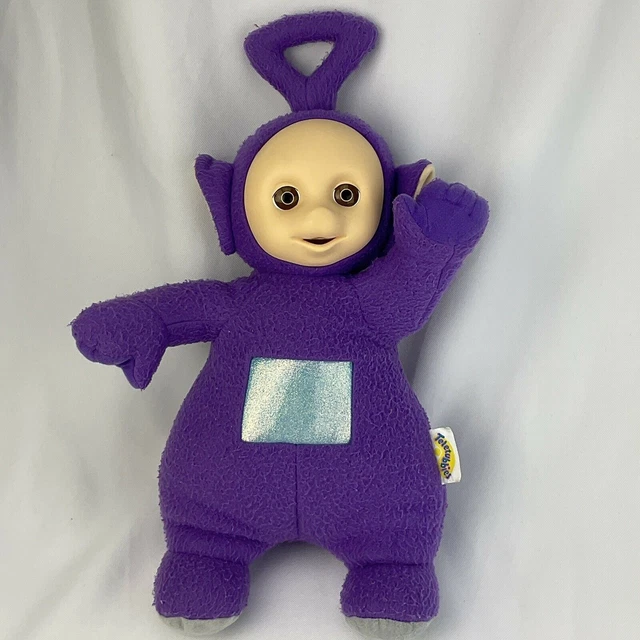 PLAYSKOOL TELETUBBIES 16& Talking TINKY WINKY Purple Vintage 1998 ...
