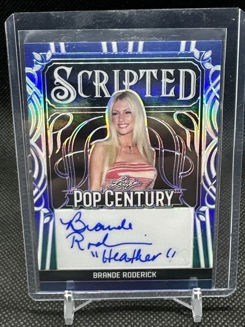 MONTRE BAYWATCH 2024 Leaf Metal Pop Century Brande Roderick écrite bleu ...