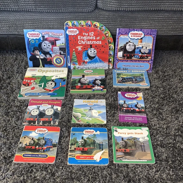 *EXCELLENT CONDITION* 12X Classic Thomas & Friends Book Bundle ...