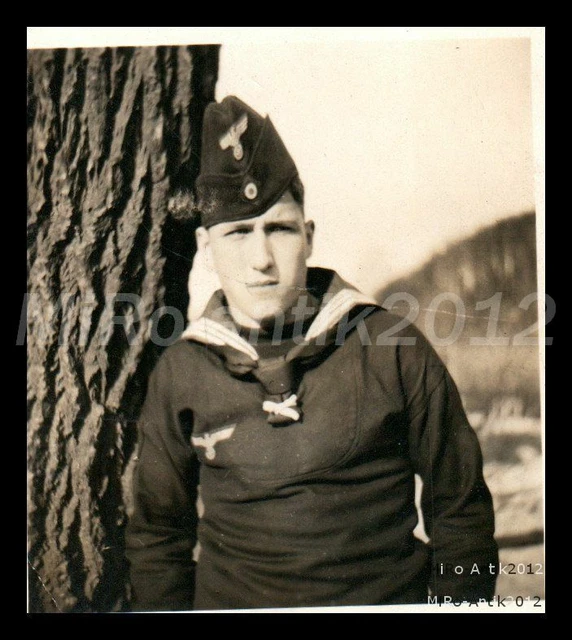 FOTO, WK2, MATROSE d.Kriegsm., Baltischport, Matrose im Portrait 3 ...
