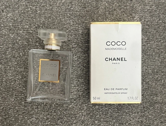 CHANEL COCO MADEMOISELLE Empty Bottle And Box 50ml EUR 5,34 - PicClick DE
