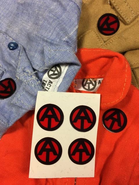 AT STICKER ACTION Team Man GI Joe Group Geyper Polistil Logo Patch ...