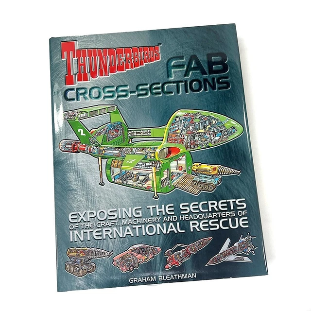 VINTAGE THUNDERBIRDS FAB Cross Sections Book £27.54 - PicClick UK