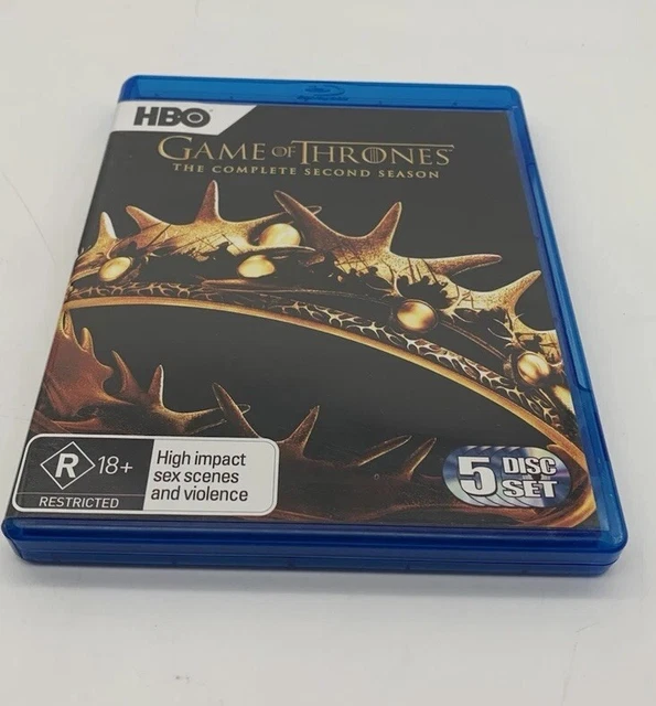 GAME OF THRONES TV Series Season 2 Blu-ray PAL GOT $7.00 - PicClick AU