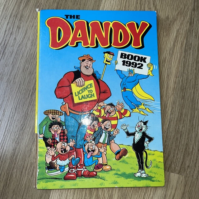 VINTAGE UK ANNUAL - THE DANDY BOOK - 1992 EUR 3,54 - PicClick IT