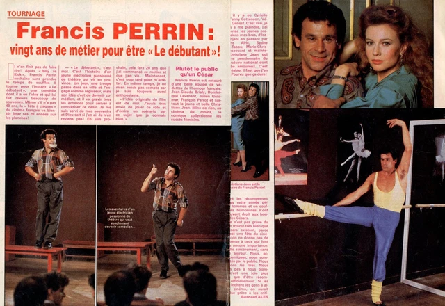 COUPURE DE PRESSE Clipping 1986 Francis Perrin (2 pages) EUR 5,00 ...