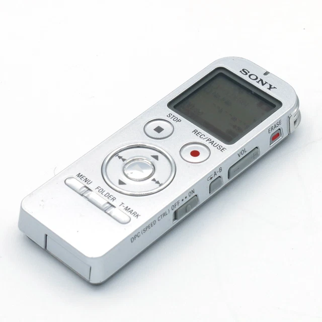SONY IC DIGITAL Voice Recorder ICD-UX533 Silver - Tested and Working ...