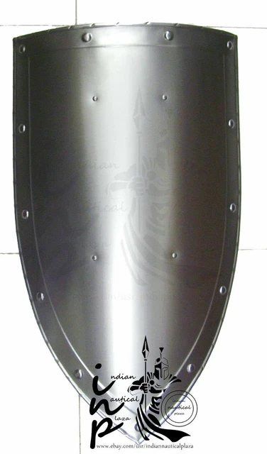 MEDIEVAL BEAUTIFUL STEEL Shield Medieval Battle Armor Shield 16/18 G ...