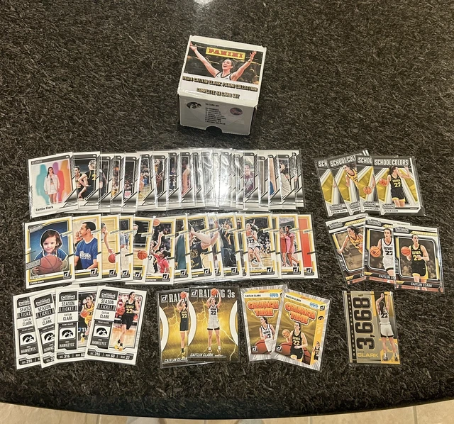 2024 PANINI CAITLIN Clark Collection Full Complete Set 51 Cards RC ...